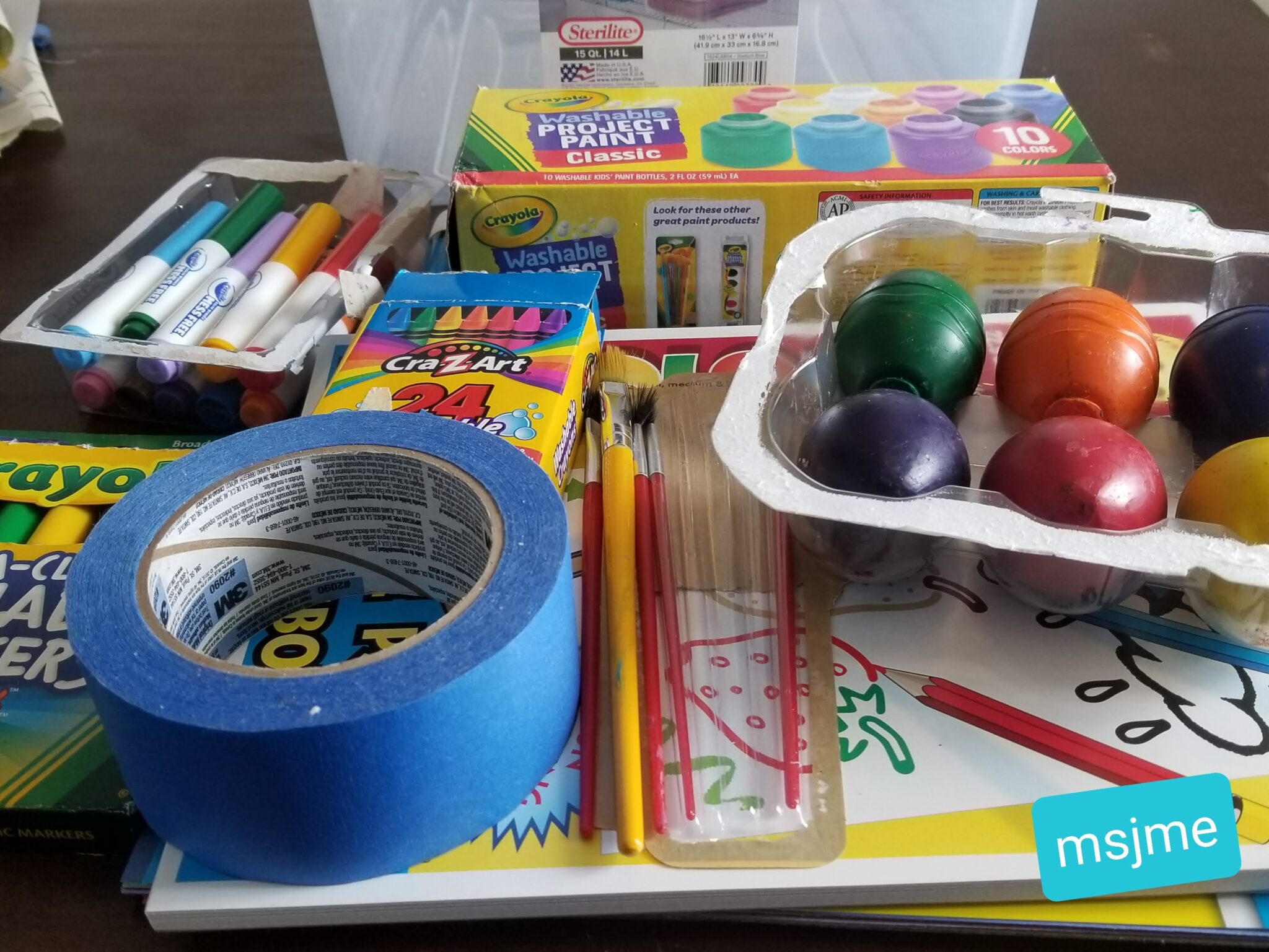Toddler Art Box | Just My Experience